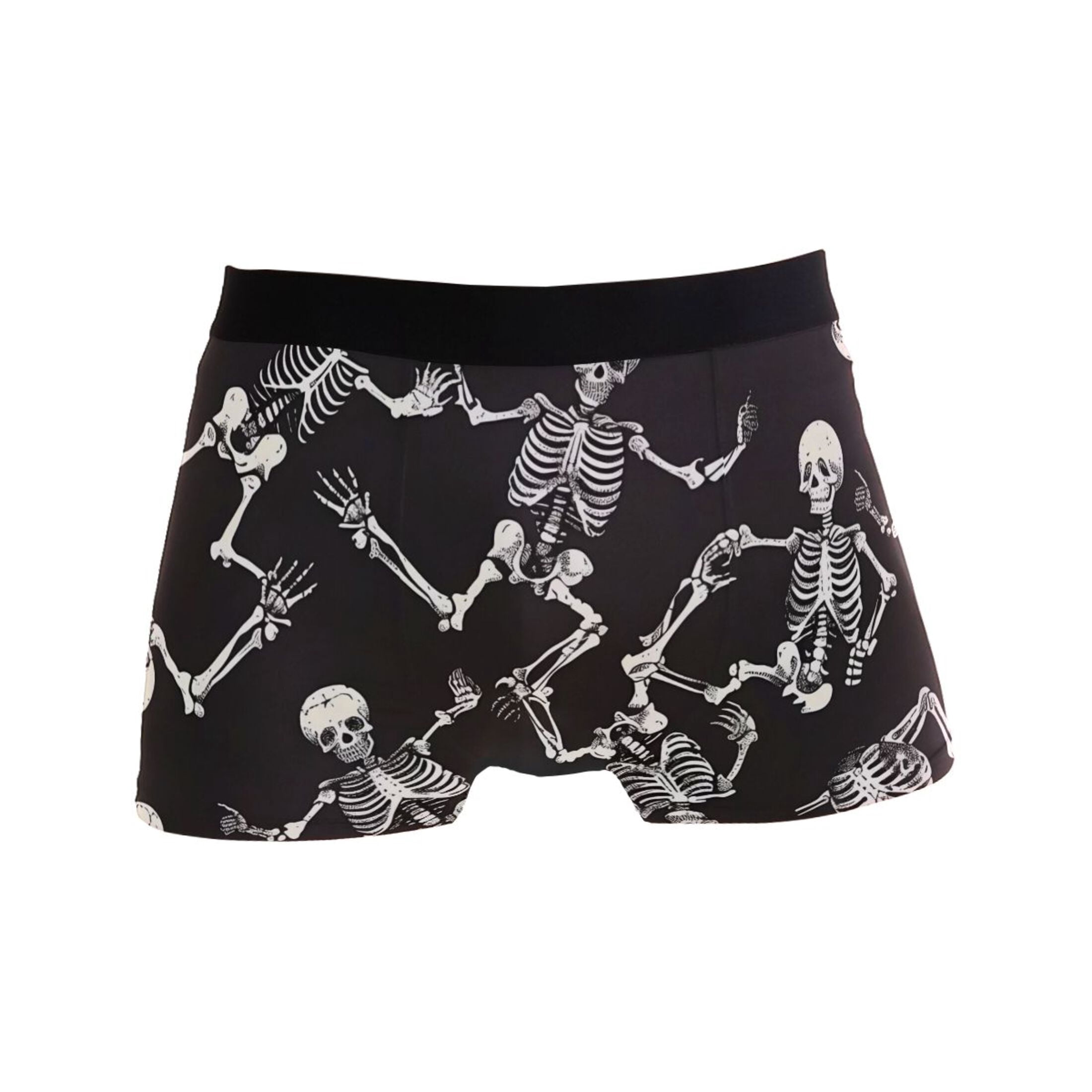 ALAZA Geometric Arrow in Black and Gold Colors Skeletons Dancing Mens ...