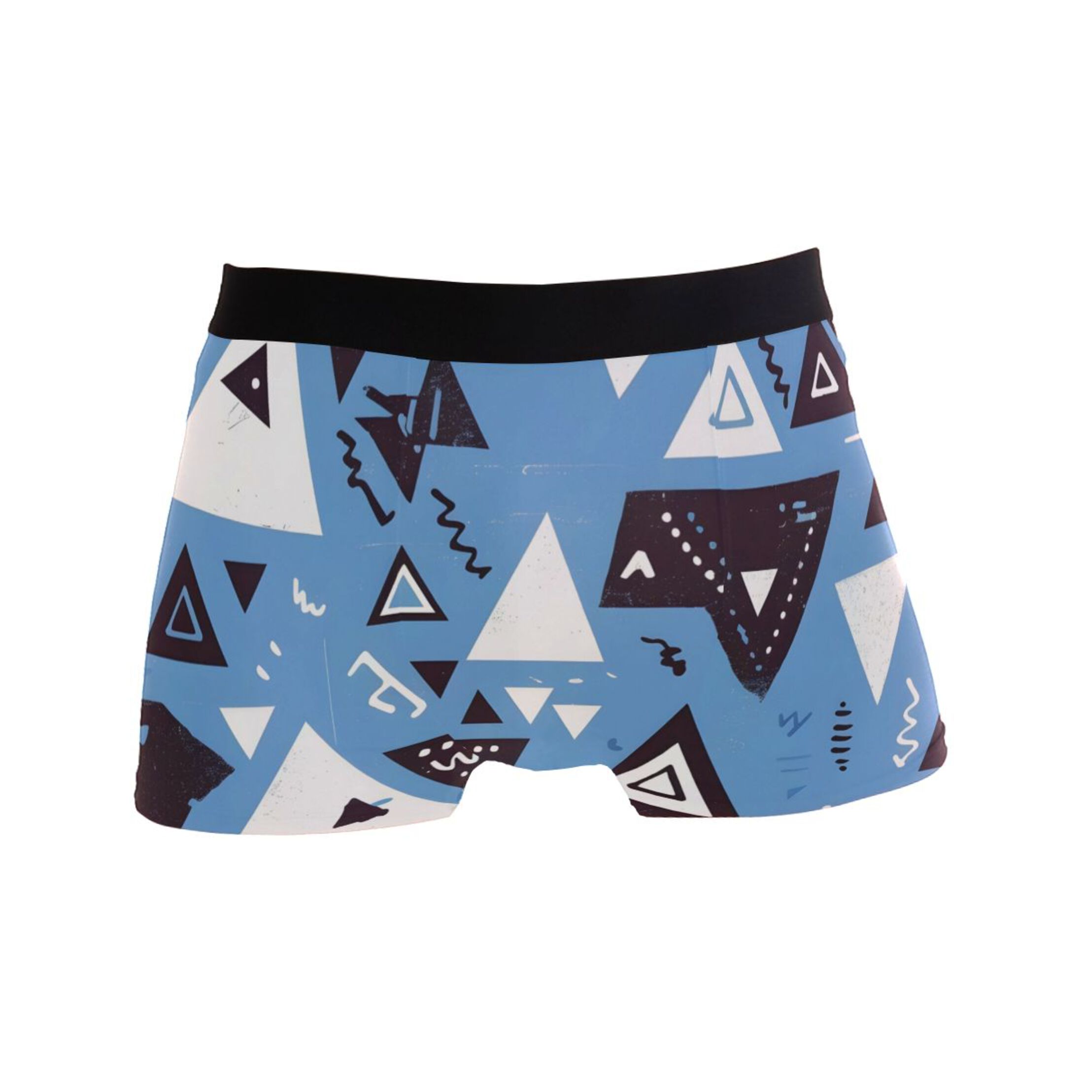 ALAZA Geometric Arrow in Black and Gold Colors Triangle and Line ...