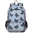 ALAZA Glitter Bow School Laptop Backpack Travel Bag Casual Student ...