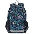 ALAZA Glittery Leopard School Laptop Backpack Travel Bag Casual Student ...