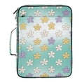 ALAZA Gradient Cute Flowers Pattern Expanding Accordion File Folder 3 ...