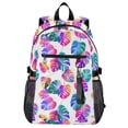 ALAZA Gradient Palm Tree Pattern School Backpack Travel Laptop Bag ...