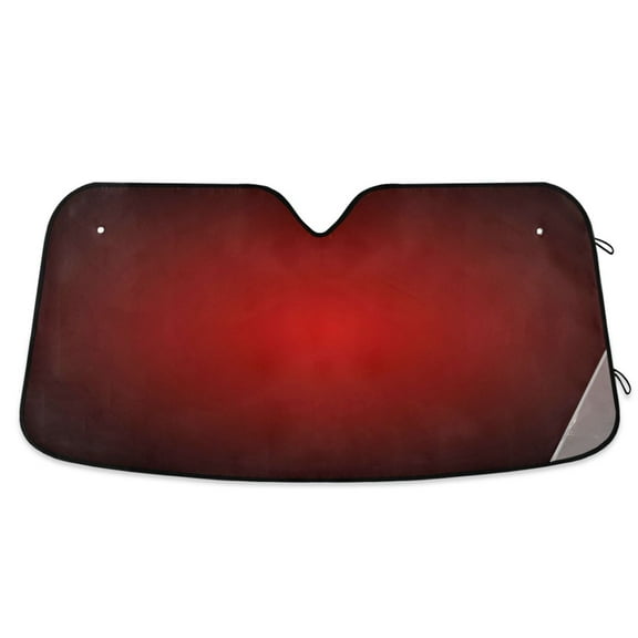 ALAZA Palm Tree on Beach View Windshield Sun Shade Car Foldable Sun ...