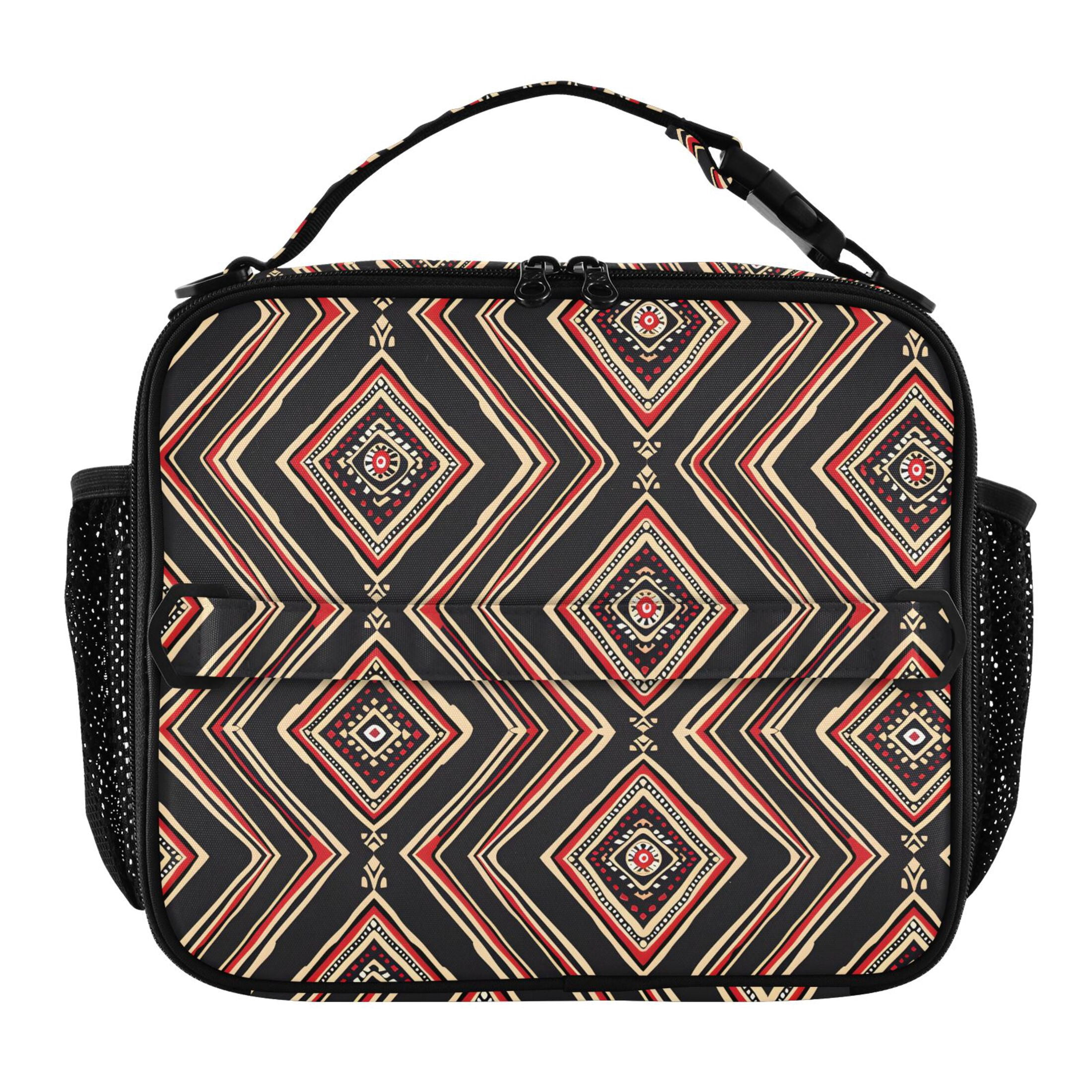 ALAZA Graffiti Bohomia Lunch Box Insulated Lunch Bag Cooler Tote with ...