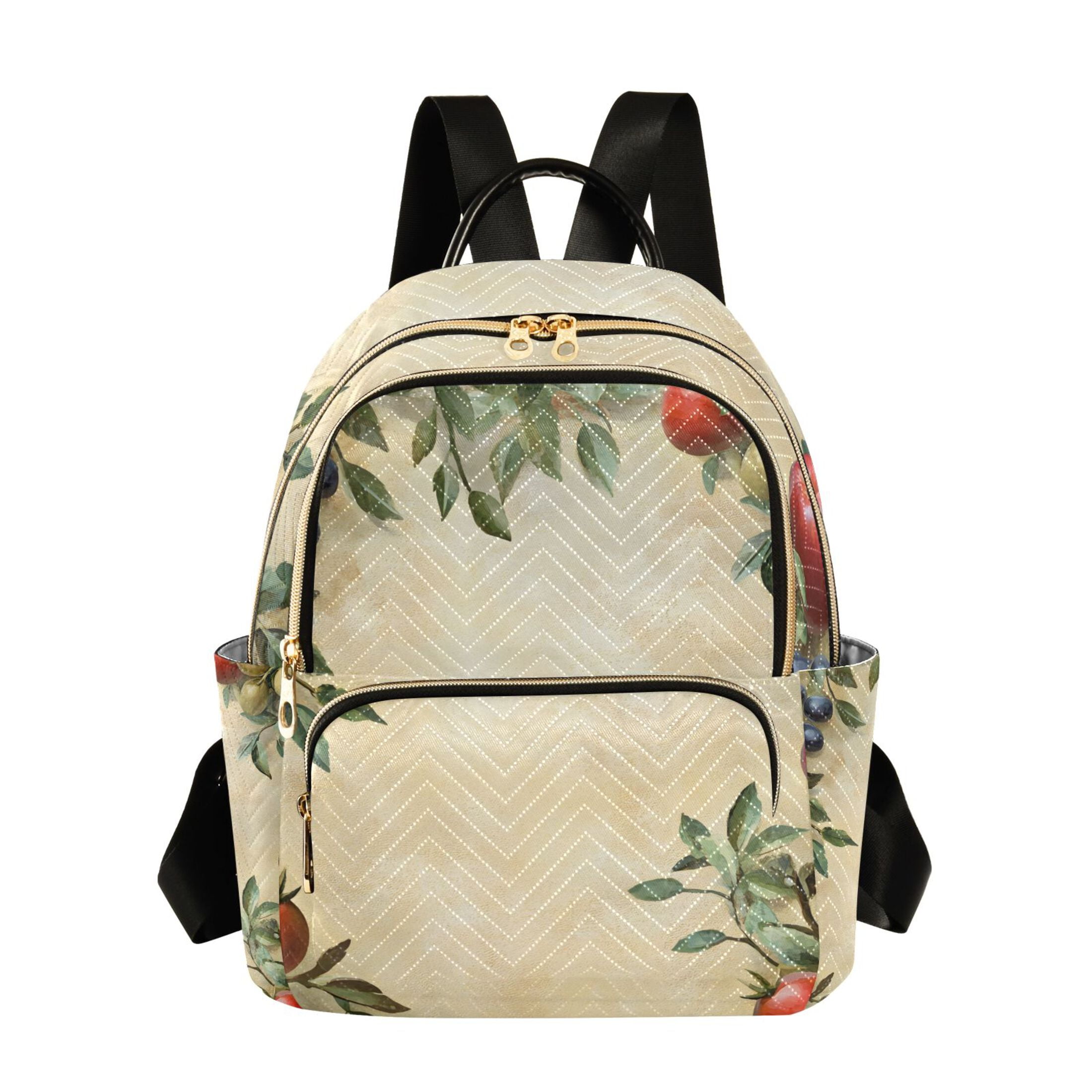 ALAZA Grape Fruits Womens Travel Laptop Backpack Large Daypack Ladies ...