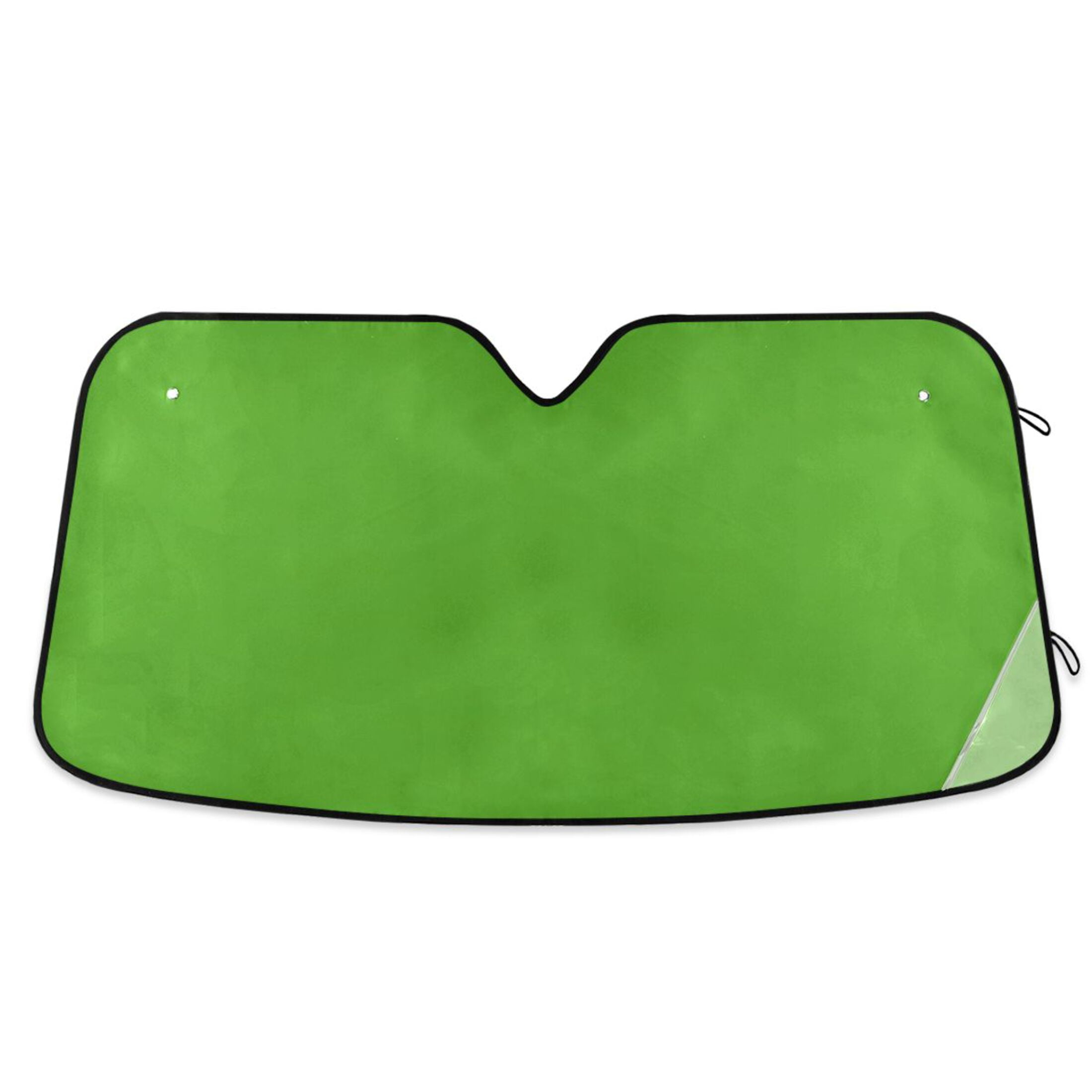 ALAZA Grass Green Background Windshield Sun Shade Car Foldable Sun ...