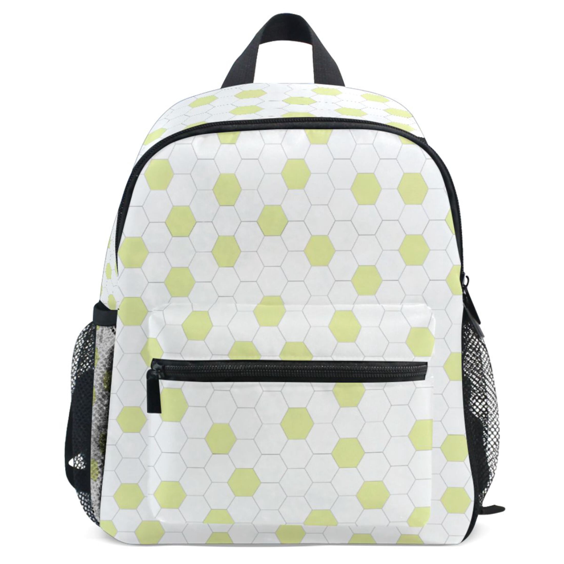 ALAZA Green Geometry Pattern School Backpack Student Bookbag Mini Bag ...