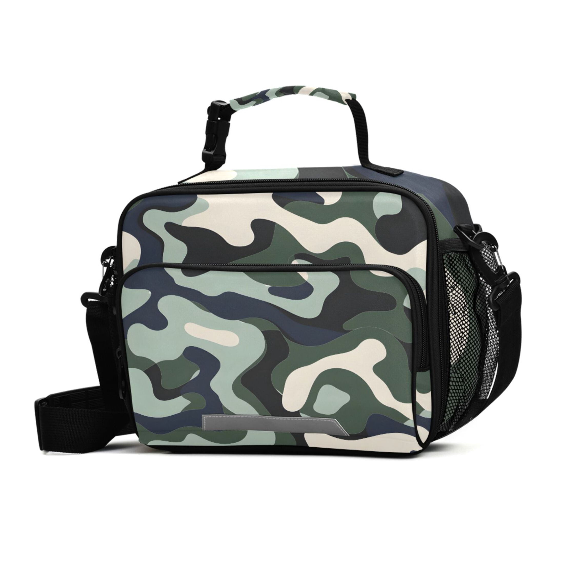 ALAZA Green Graffiti Lunch Box Insulated Cooler Bag Reusable Tote Bags ...