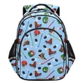 ALAZA Hockey Player Items School Backpack Elementary Bag Student ...