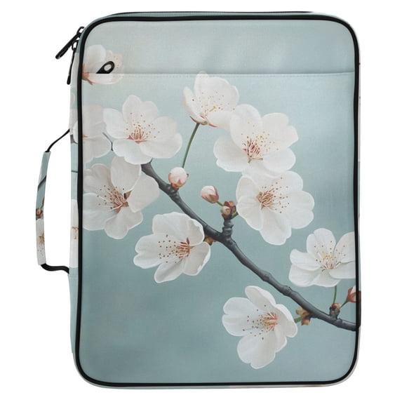 ALAZA Jasmine Flower on Branch Pattern Expanding Accordion File Folder ...