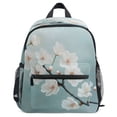 ALAZA Jasmine Flower on Branch Pattern School Backpack Student Bookbag ...