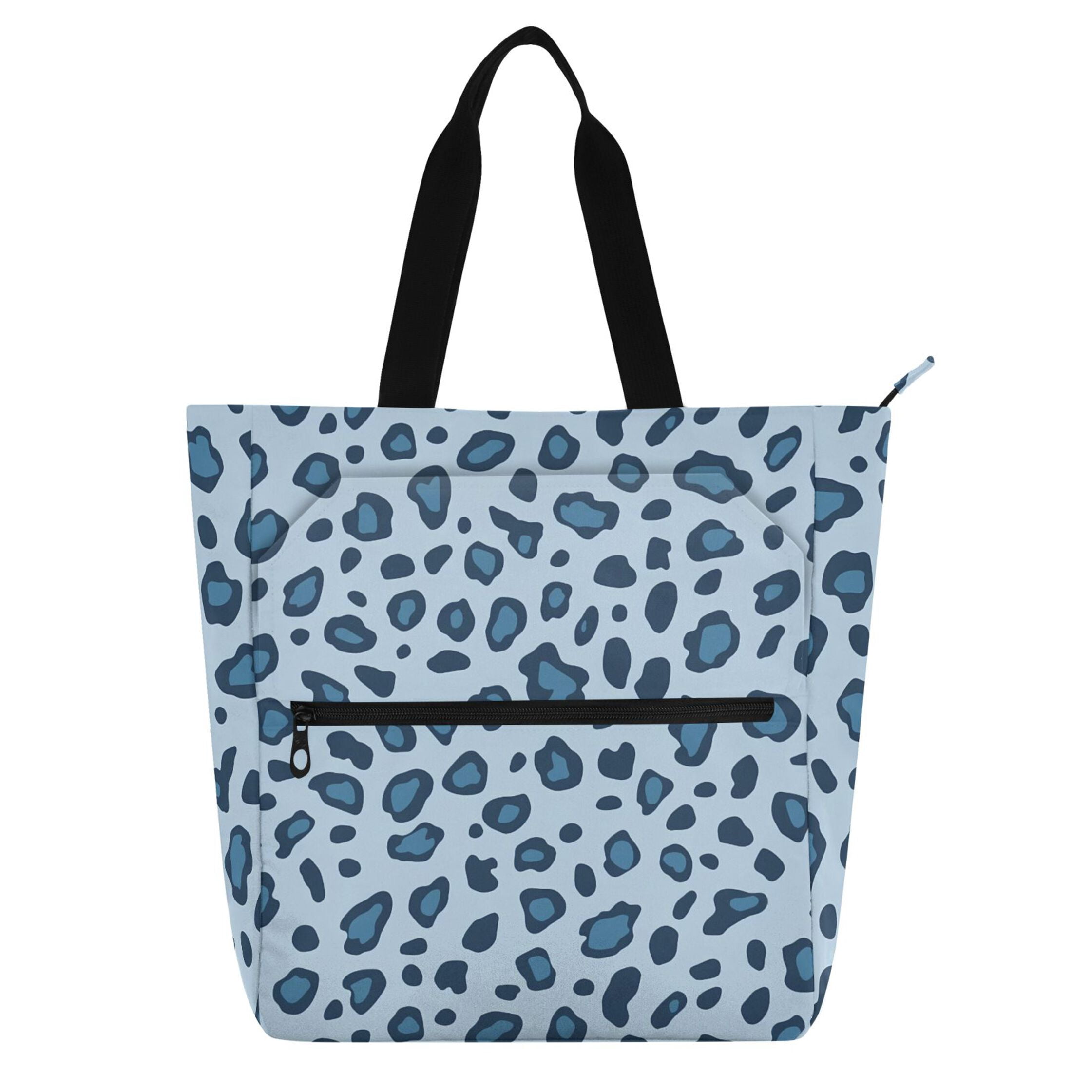 ALAZA Leopard Blue-a1 School Book Bag Kids Tote Bags Handbag - Walmart.com