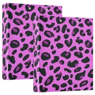 6 Inch Ring Binder With Slant D-Rings, Black, Clear View, Pockets ...