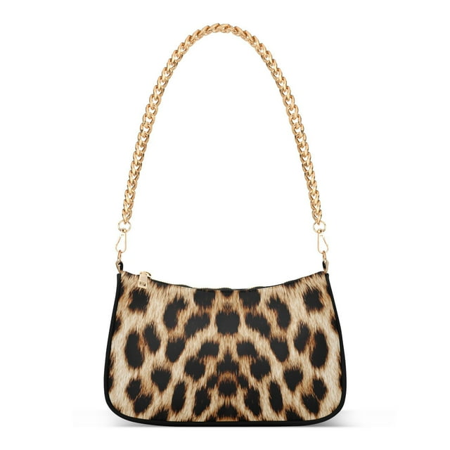 ALAZA Leopard Print Cheetah Pattern Shoulder Bag Purse for Women Tote ...