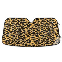 ALAZA Solid Pink Windshield Sun Shade Car Foldable Sun Visor Block UV ...