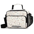 ALAZA Magical Rabbit Christmas Lunch Box Insulated Cooler Bag Reusable ...