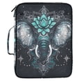 ALAZA Mandala Elephant Pattern Expanding Accordion File Folder 3 Ring ...