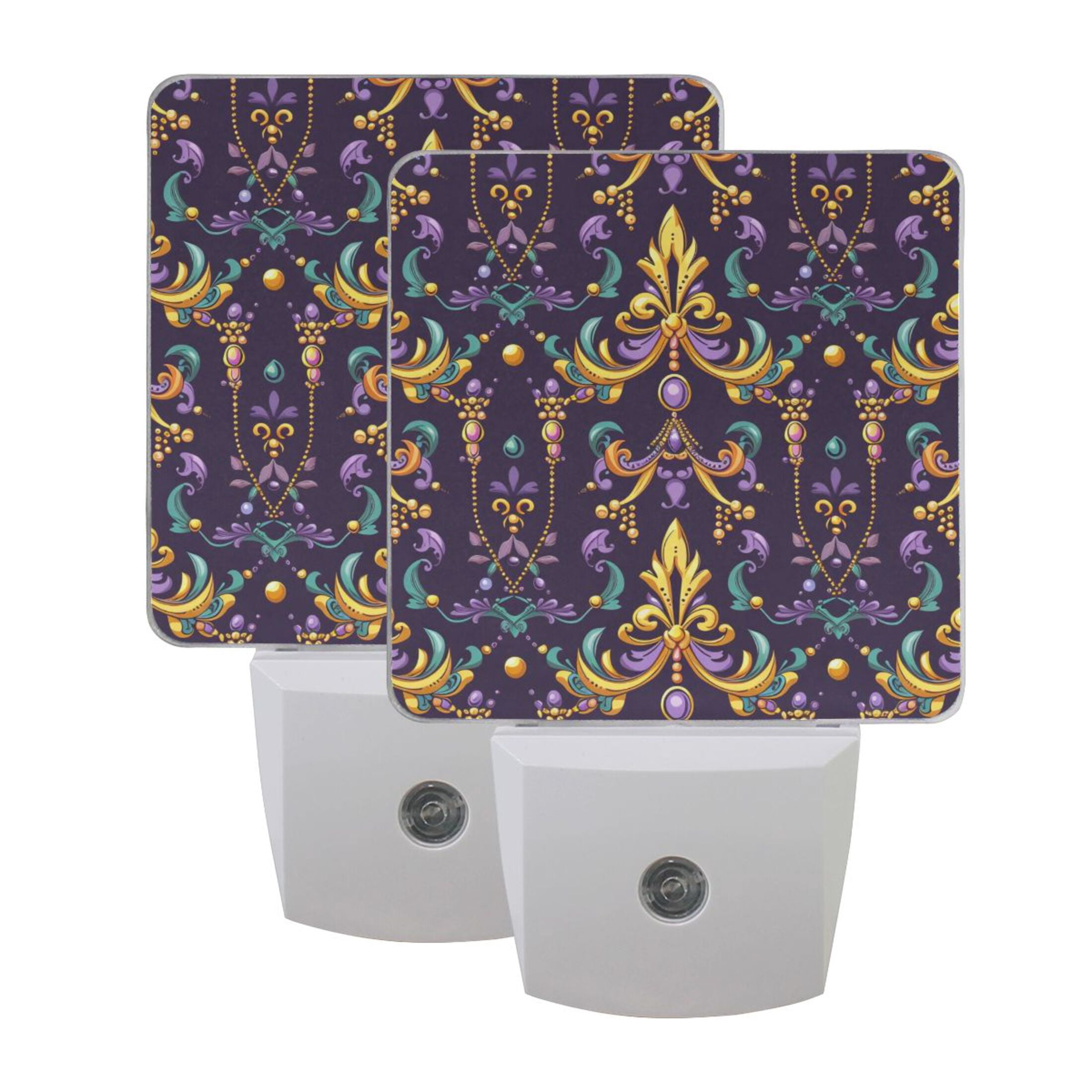 ALAZA Mandala Style Night Lights 2 Pack Plug-in Wall LED Nightlight ...