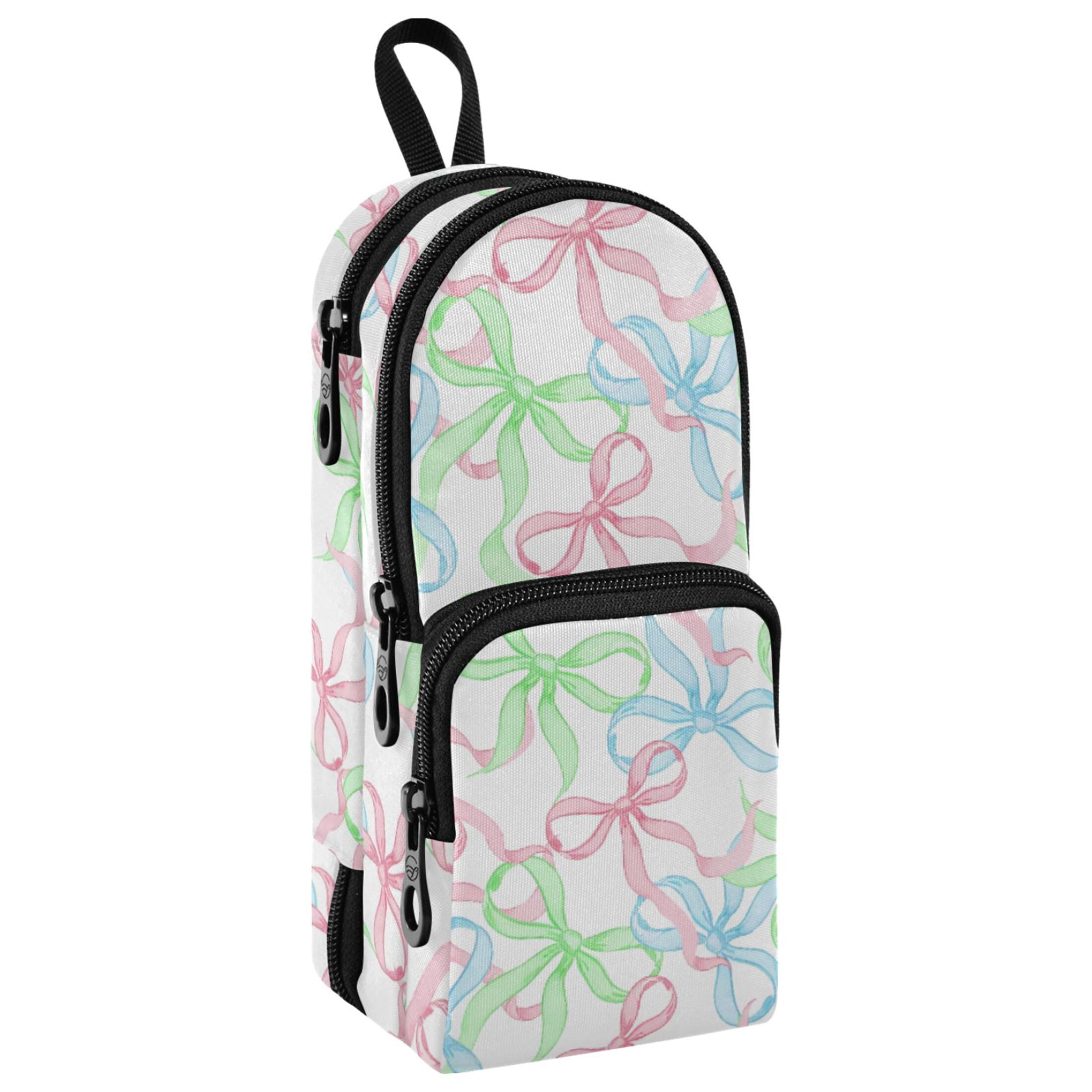 ALAZA Multi Bow Pencil Case Pen Pouch Stationery Organizer Bag ...
