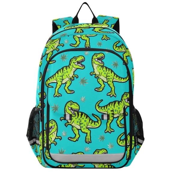 ALAZA Neon Dinosaurs School Laptop Backpack Travel Bag Casual Student ...