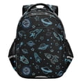 ALAZA Neon Outer Space School Backpack Elementary Bag Student Bookbag ...