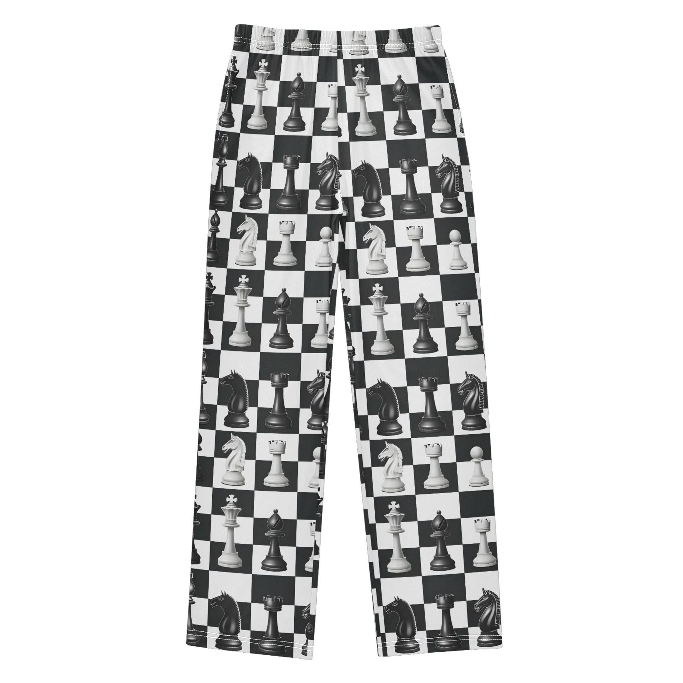 ALAZA Pajama Pants Chess Checkered Pattern Plaid Pj Bottoms Sleepwear ...