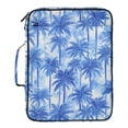 ALAZA Palm Tree Pattern Expanding Accordion File Folder 3 Ring Zipper ...
