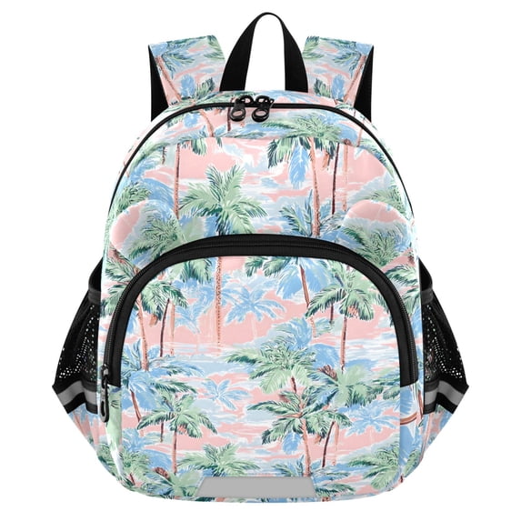 ALAZA Palm Tree Retro Mini Backpack School Bookbag Age 3-7 Small ...