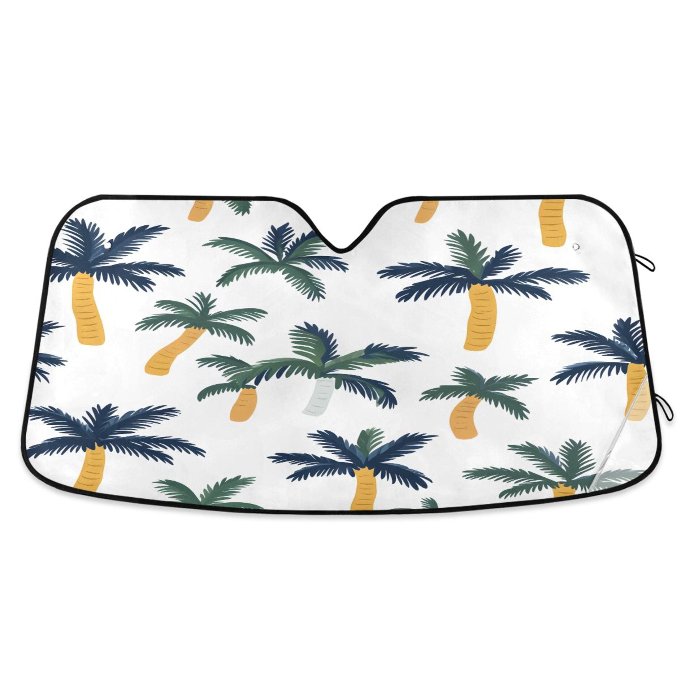 ALAZA Palm Tree-a6 Windshield Sun Shade Car Foldable Visor Block UV ...