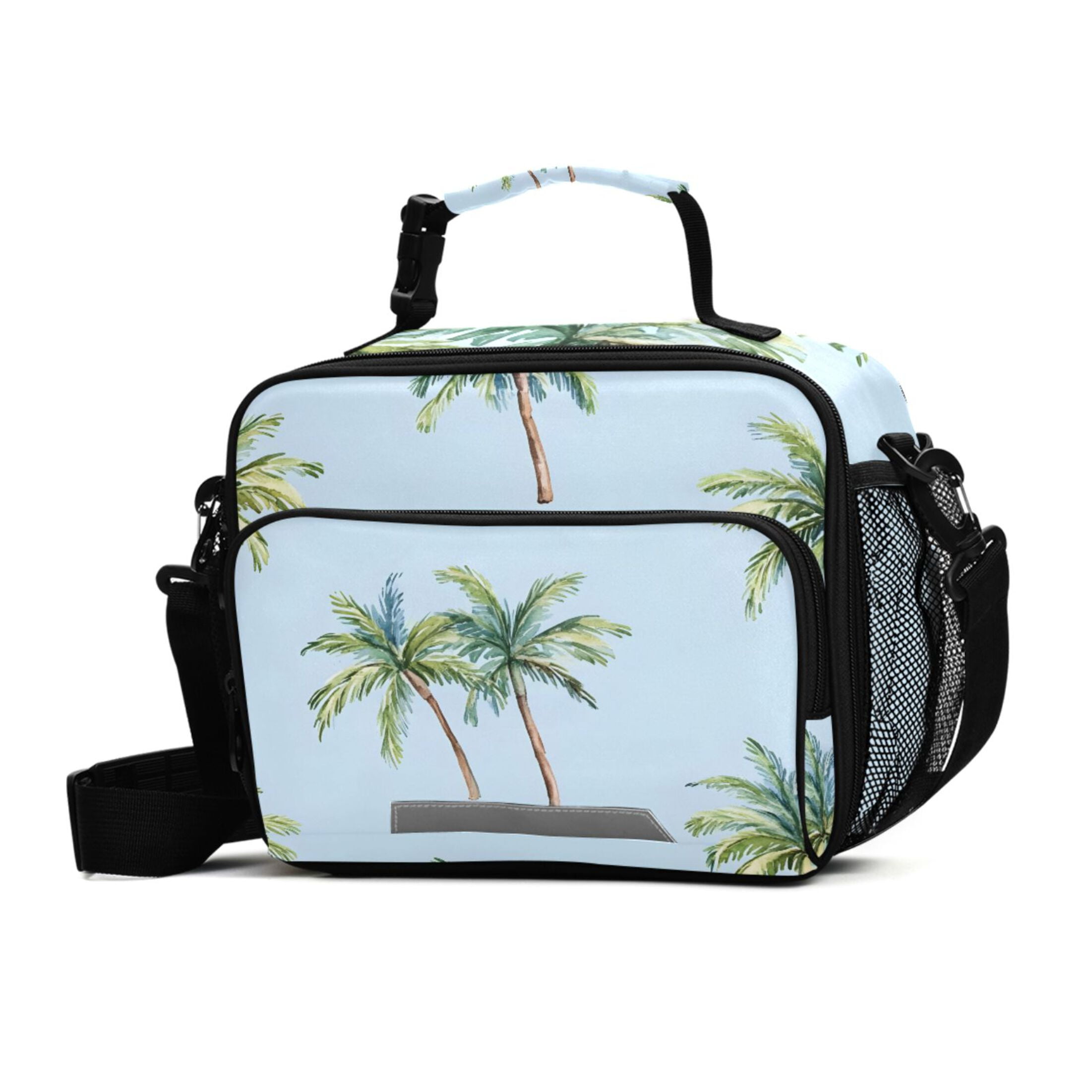 ALAZA Palm Trees Summer Lunch Box Insulated Cooler Bag Reusable Tote ...
