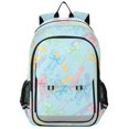 ALAZA Pencil and Bows School Laptop Backpack Travel Bag Casual Student ...