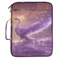 ALAZA Phoenix Bird Shiny Pattern Expanding Accordion File Folder 3 Ring ...