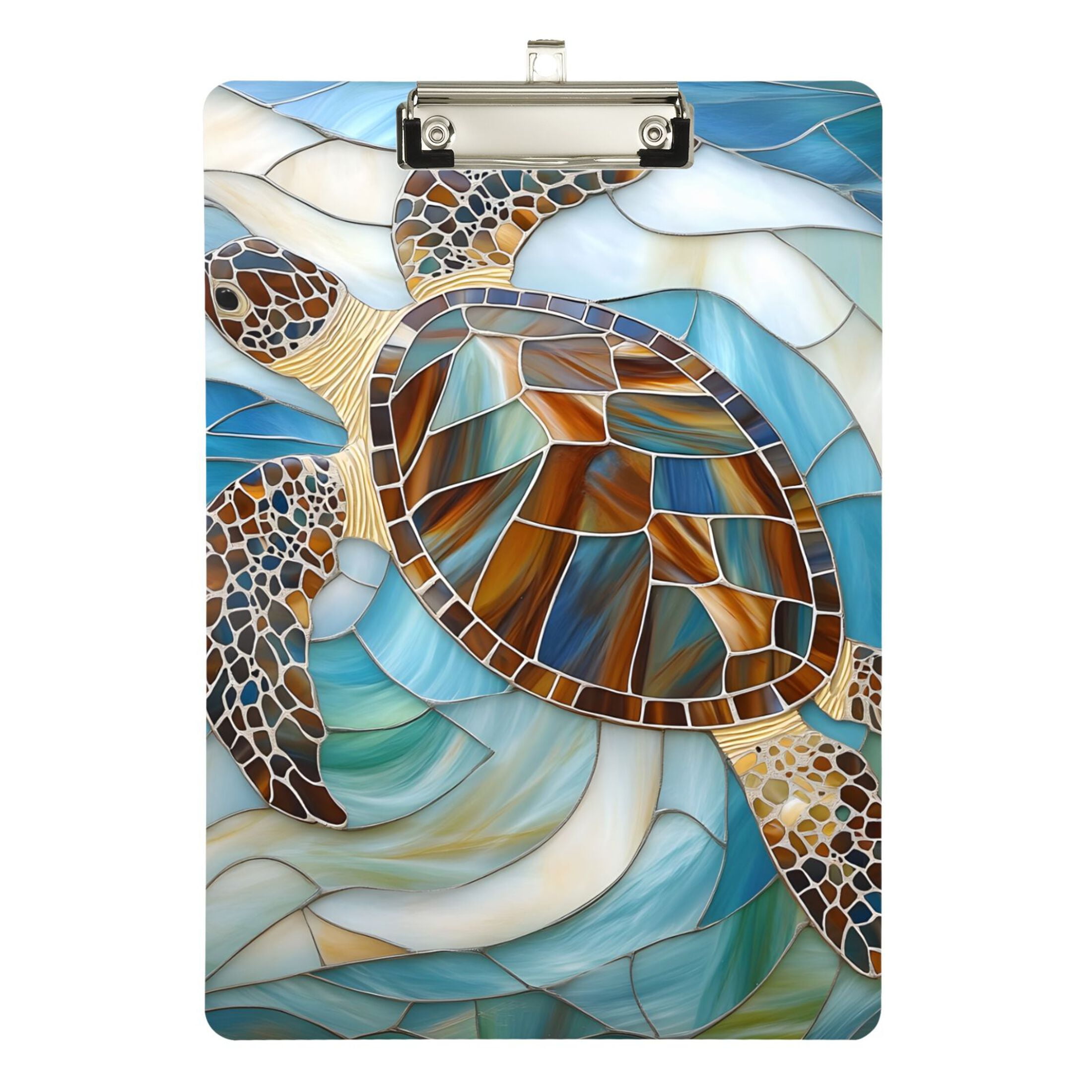 ALAZA Plastic Clipboard A4 Letter Size Decorative Clipboards for ...