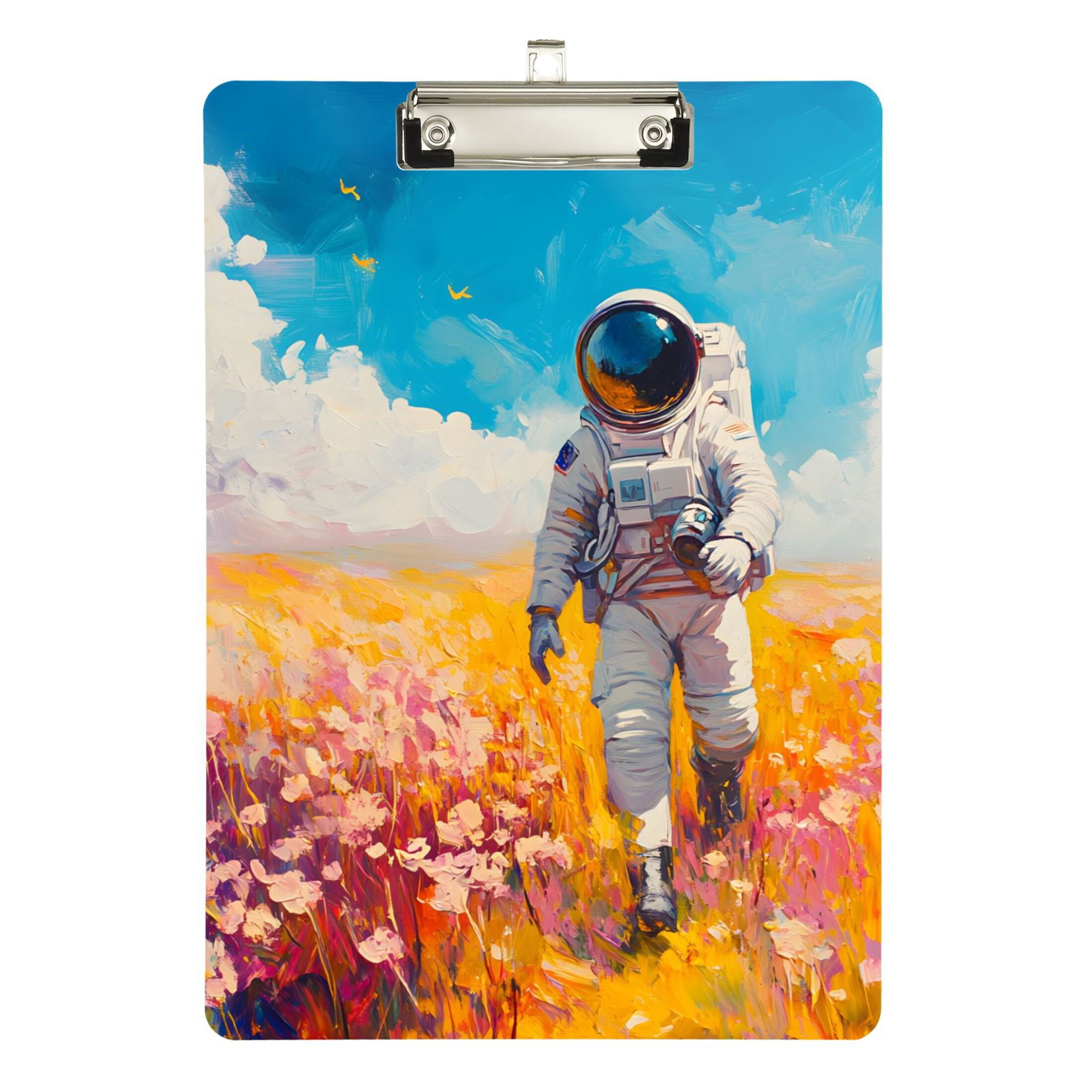 ALAZA Plastic Clipboard A4 Letter Size Decorative Clipboards for ...