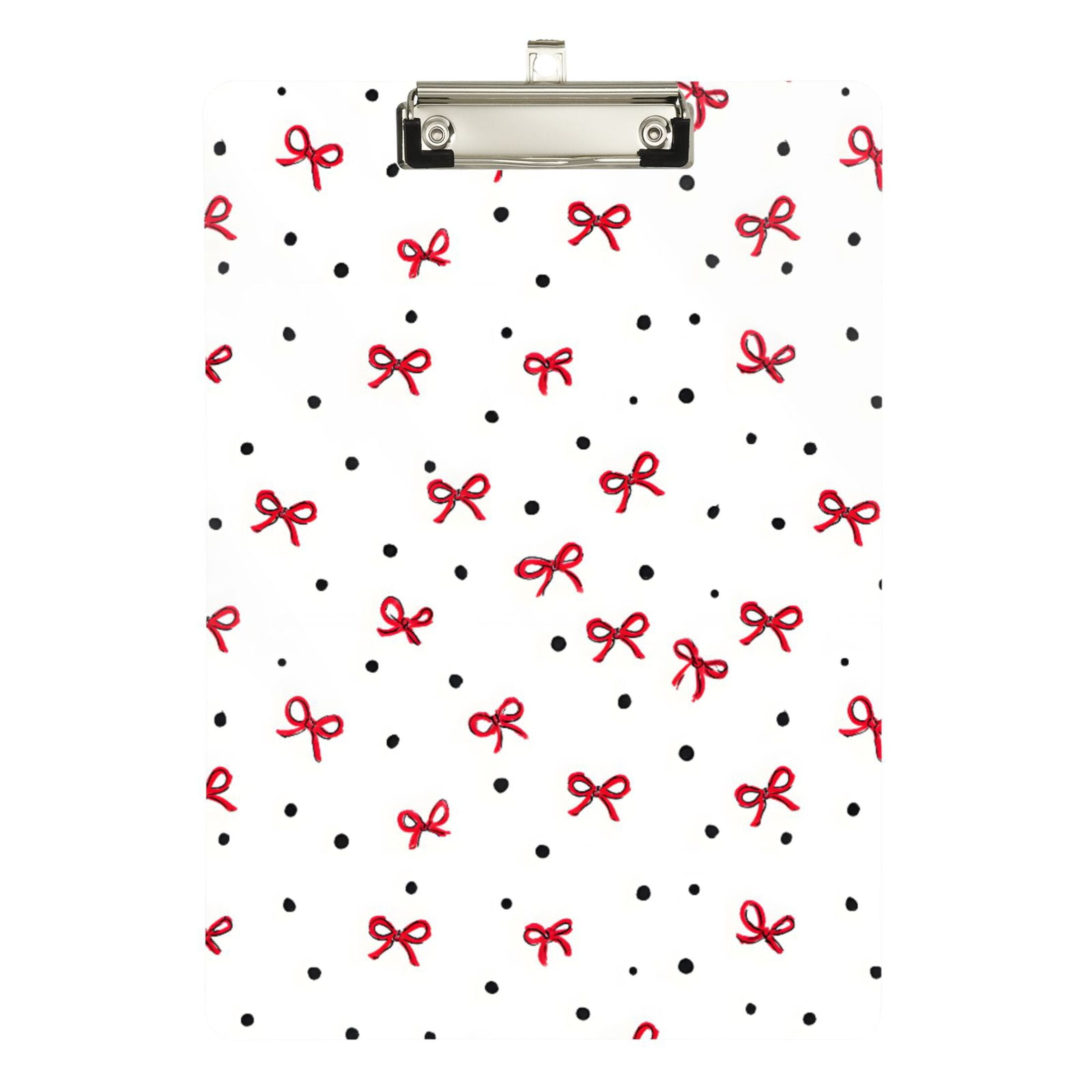 ALAZA Plastic Clipboard A4 Letter Size Decorative Clipboards for ...