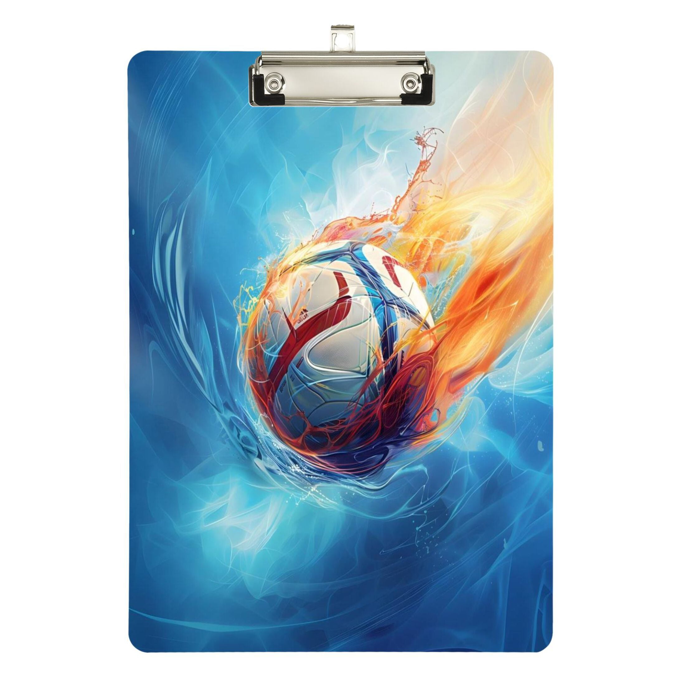 ALAZA Plastic Clipboard A4 Letter Size Decorative Clipboards for Students Women Men 9" x 12.5 ...