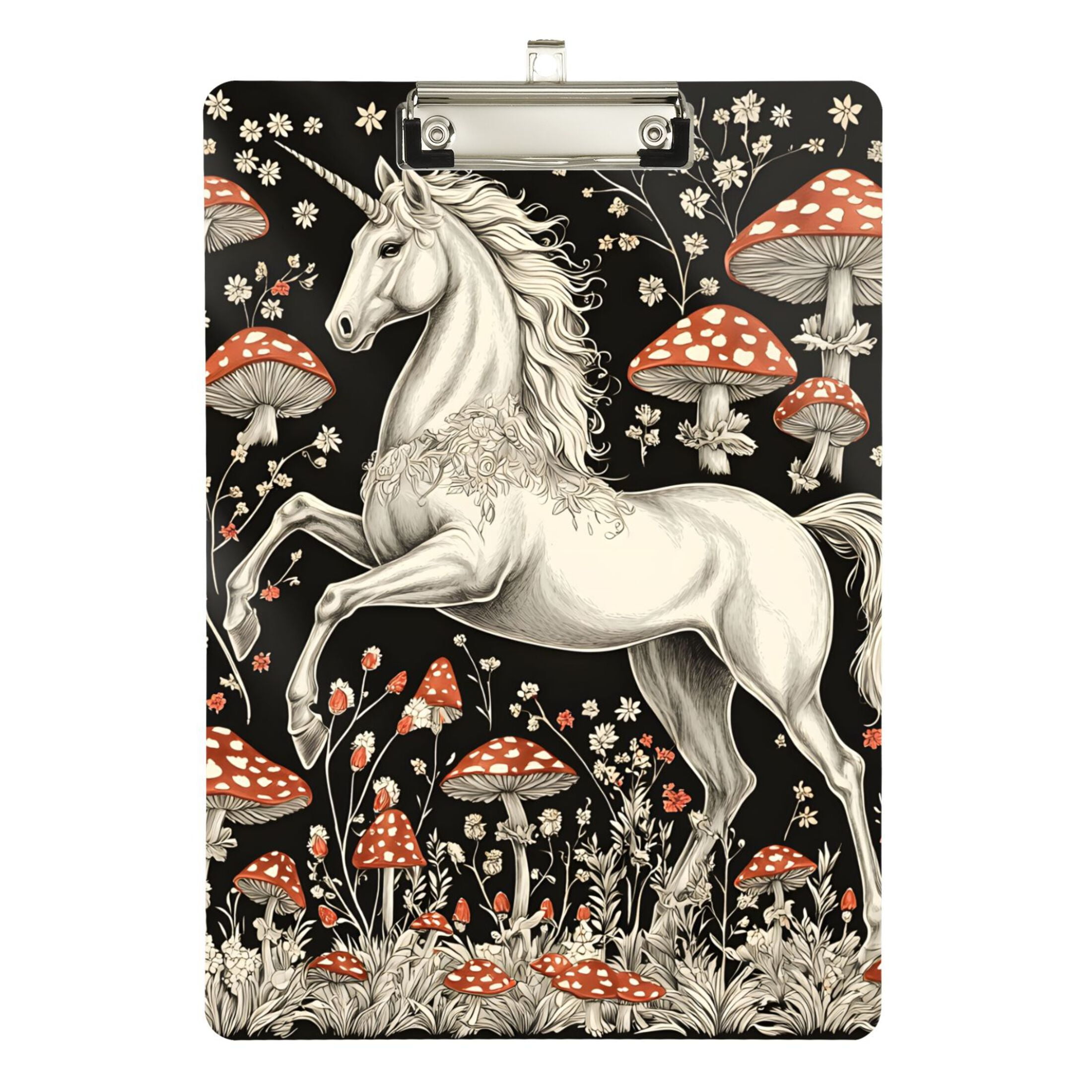 ALAZA Plastic Clipboard A4 Letter Size Decorative Clipboards for ...