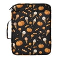 ALAZA Pumpkins Ice Cream Pattern Expanding Accordion File Folder 3 Ring ...
