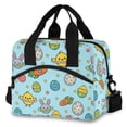 ALAZA Rabbit Chicken Outer Space Insulated Lunch Box Large Reusable ...