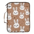 ALAZA Rabbits Polka Dots Pattern Expanding Accordion File Folder 3 Ring ...