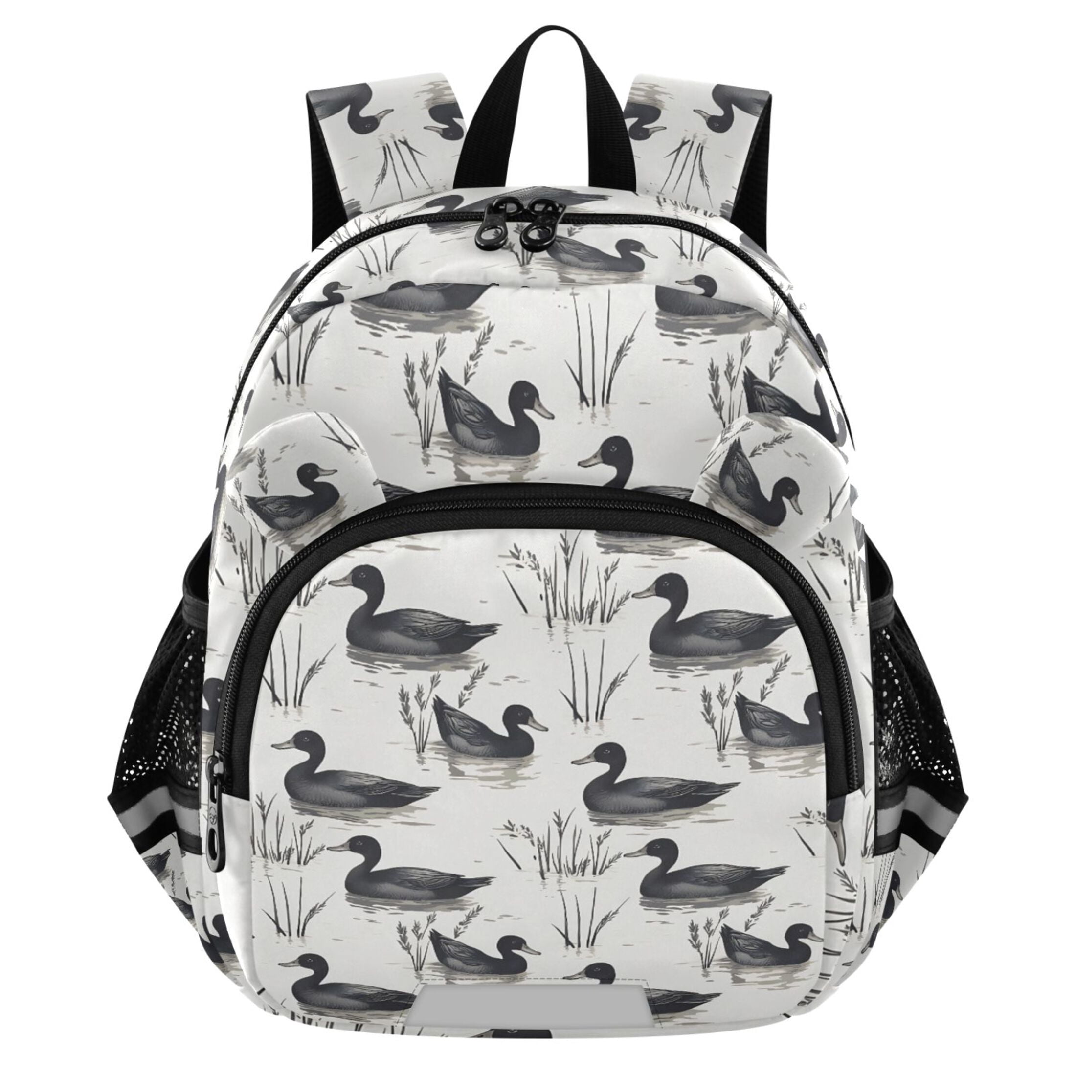 ALAZA Retro Ducks Swim Mini Backpack School Bookbag Age 3-7 Small ...