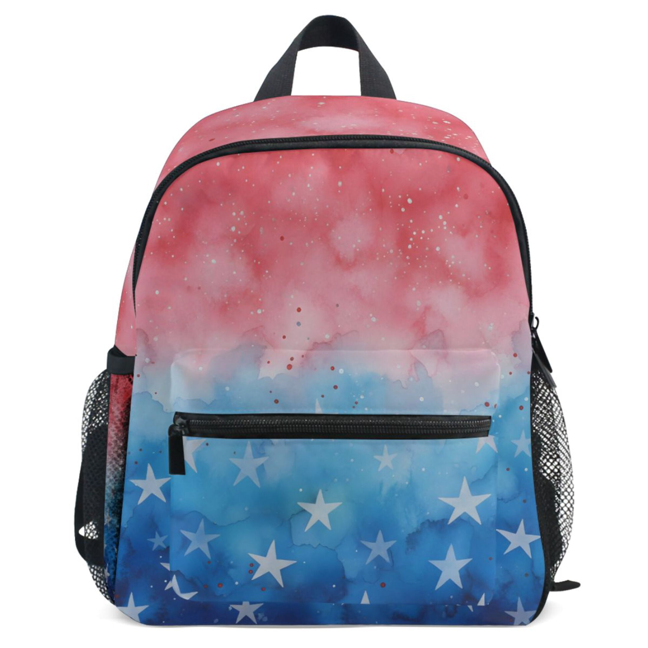 ALAZA Retro Gradient Stars Pattern School Backpack Student Bookbag Mini ...
