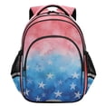 ALAZA Retro Gradient Stars School Backpack Elementary Bag Student ...
