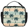 ALAZA Retro Palm Tree Insulated Lunch Box Lunch Bag Cooler Tote with ...