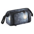 ALAZA Science Light Bulb Pencil Pouch Big Capacity Pencil Case Zipper ...