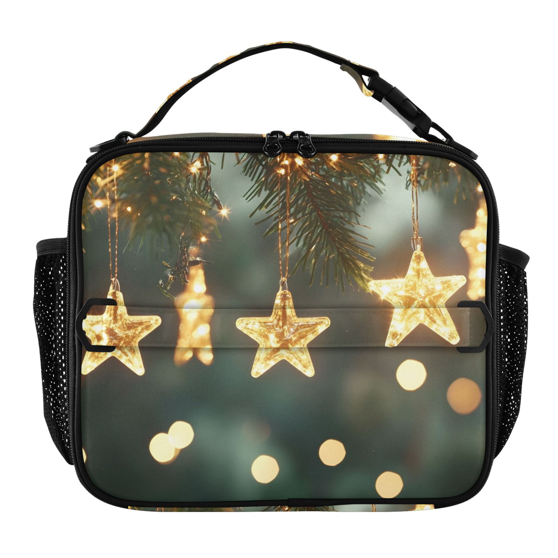 ALAZA Shiney Star Lunch Box Insulated Lunch Bag Cooler Tote with ...