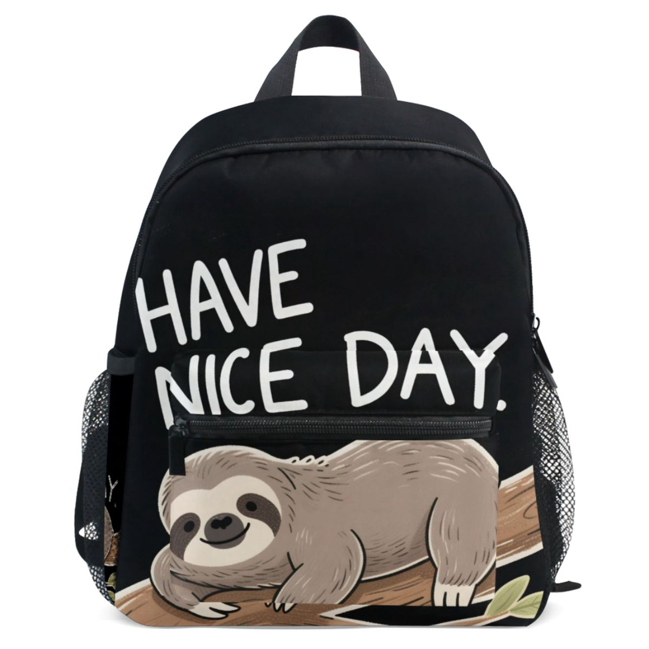 ALAZA Sloth Cute Pattern School Backpack Student Bookbag Mini Bag ...