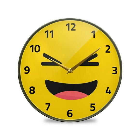 Clock Smiley Face