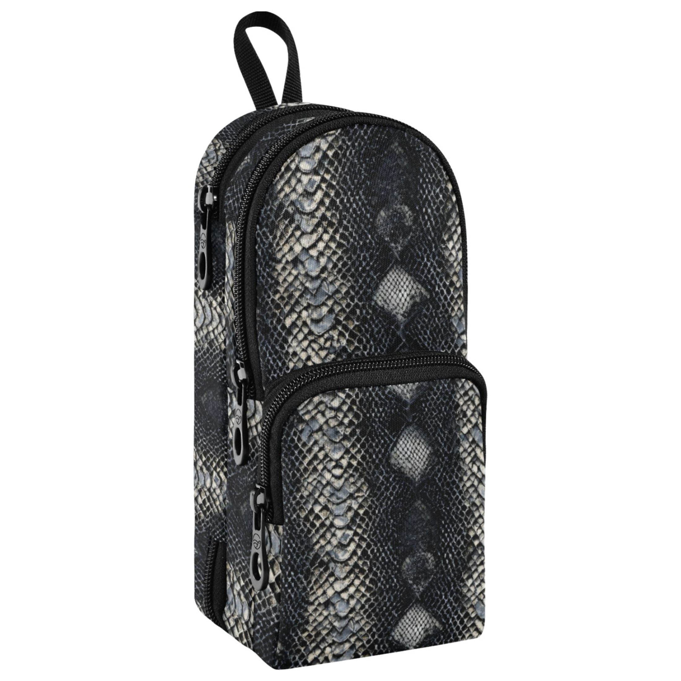ALAZA Snake Pattern-3 Pencil Case Pen Pouch Stationery Organizer Bag ...