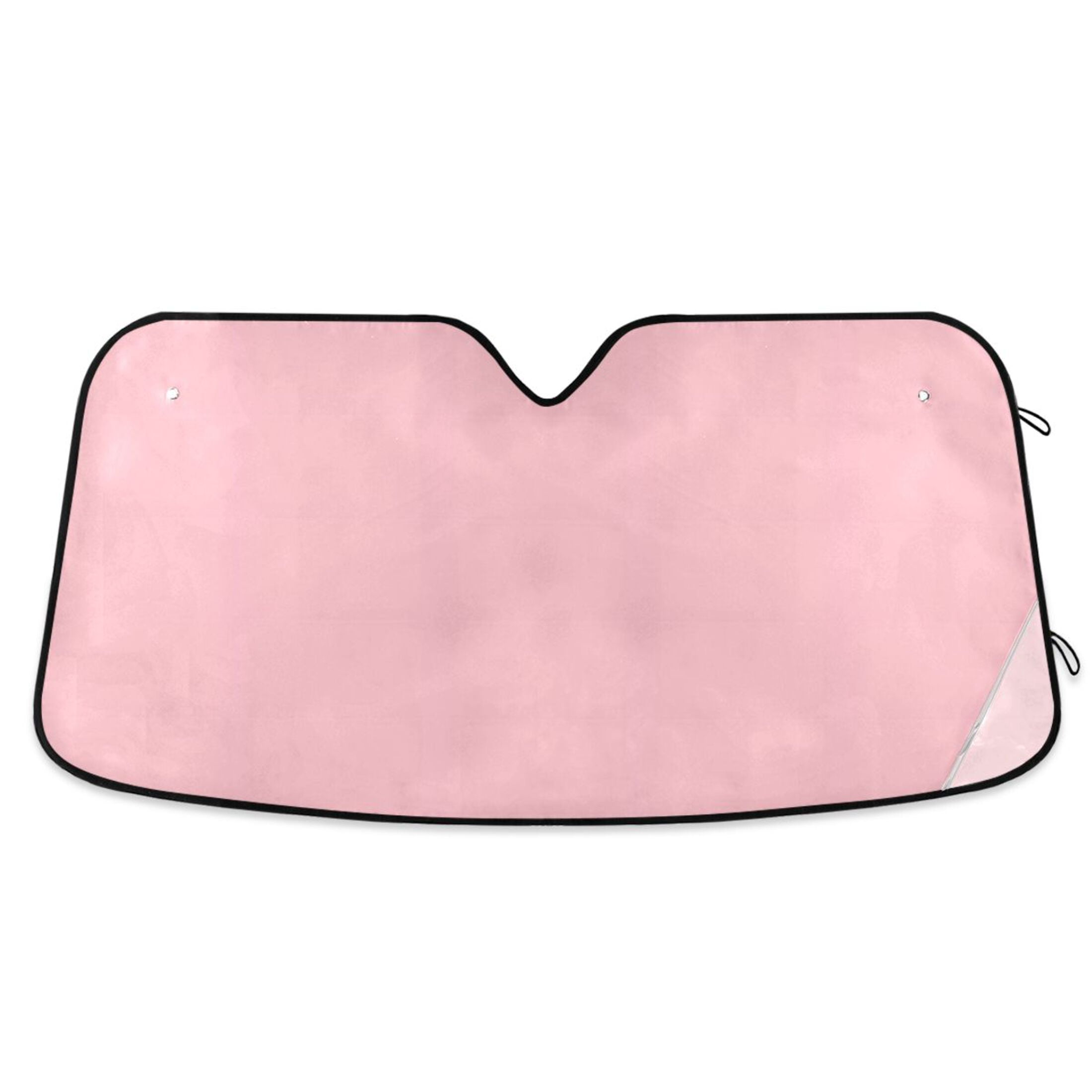 ALAZA Solid Pink Windshield Sun Shade Car Foldable Sun Visor Block UV ...